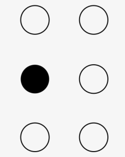 File - Braille Comma - Svg - Comma In Braille Script - Circle , Free ...