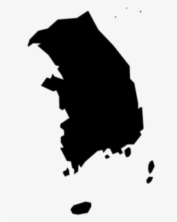 Transparent South Korea Map Clip Art - South Korea World Map , Free ...