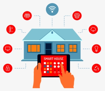Upgrade Your Space Smart - Iot Smart Home , Free Transparent Clipart ...