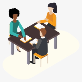 Free Students Working Together Clip Art with No Background - ClipartKey