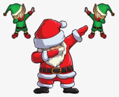 Santa Claus Dab Clipart , Free Transparent Clipart - ClipartKey