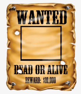 Most Wanted Clipart - Transparent Wanted Poster Png , Free Transparent ...