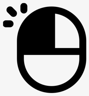 Mouse Cursor Click Clipart Computer - Left Mouse Button Icon , Free ...