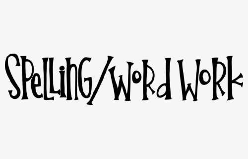 Free Word Work Clip Art with No Background - ClipartKey