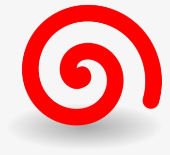 Fat Red Spiral Clip Art At Clker - Red Spiral Clipart , Free ...