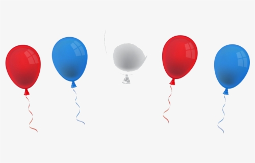 4th Of July Balloon Clipart Th Balloons Free Transparent - 4th Of July ...