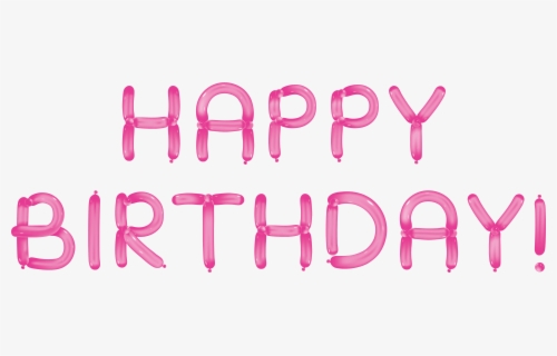 Free Pink Birthday Balloons Clip Art with No Background - ClipartKey
