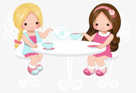 Free Tea Party Clip Art with No Background - ClipartKey