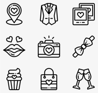 Wedding - Wedding Icons Transparent Backgrounds , Free Transparent ...