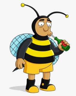 Bumblebee Man - Simpsons Bumblebee Man , Free Transparent Clipart ...