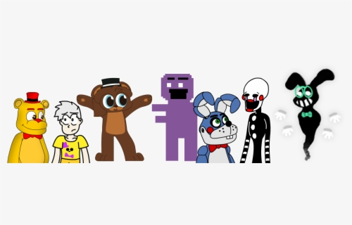 Fnaf Different Art Style , Free Transparent Clipart - ClipartKey
