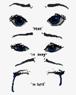 Bfdi Sad Eye , Free Transparent Clipart - ClipartKey