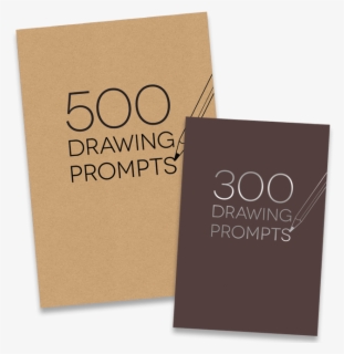 500 Drawing Prompts Sketchbook , Free Transparent Clipart - ClipartKey