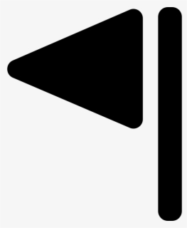Flag Triangle Pointing Left - Triangle , Free Transparent Clipart ...