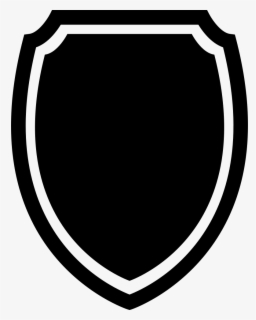 Plain White Shield Shape , Free Transparent Clipart - ClipartKey