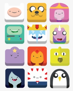 Adventure Time Icons By Nicholas Olsen - Adventure Time Characters ...