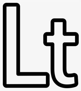 Lithuania Litas Currency Symbol - Lithuanian Symbol Litas , Free ...