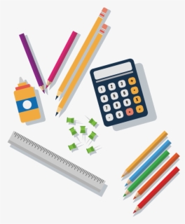 Free School Supplies Clip Art with No Background - ClipartKey