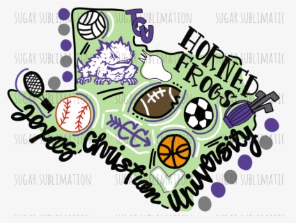 Horned Frogs Tcu , Free Transparent Clipart - ClipartKey