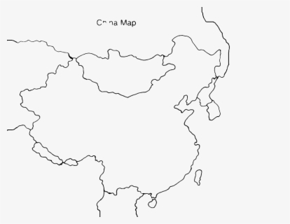 China Transparent Unlabeled - Map , Free Transparent Clipart - ClipartKey