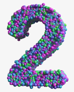 Colorful Number Two Transparent Png Clip Art Image - Transparent ...