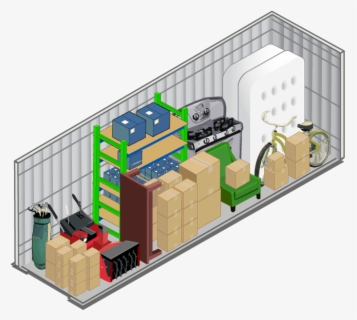 Self Storage Unit - Storage Unit , Free Transparent Clipart - ClipartKey