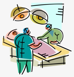 Patient Clipart Surgery Patient - Operating Room Clipart Transparent ...