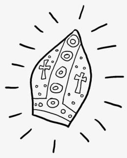 Easy Pope Francis Drawing - Pope Francis Line Drawing , Free ...