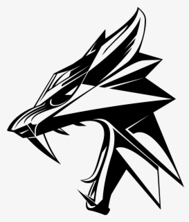 Transparent Wolf Vector Png - Logo The Witcher Png , Free Transparent ...