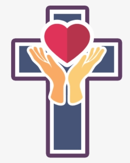 Free Heart And Cross Clip Art with No Background - ClipartKey