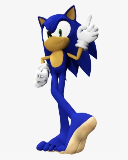 [3d] Sonic The Hedgehog By Feetymcfoot - Sonic The Hedgehog Without ...