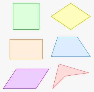 Quadrilaterals , Free Transparent Clipart - ClipartKey