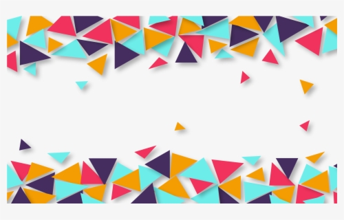 Transparent Geometric Border Png - Geometric Golden Frame Png , Free ...