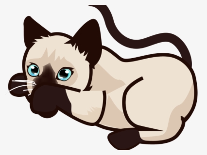 Free Siamese Cat Clip Art with No Background - ClipartKey