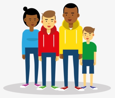 A Supportive Partnership - Cartoon , Free Transparent Clipart - ClipartKey