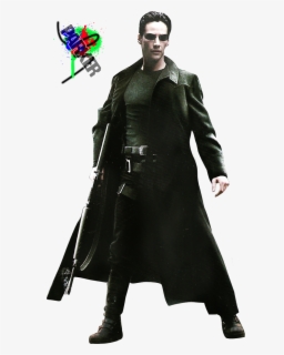 Keanu Reeves Matrix Png Clipart - Neo Matrix Cosplay , Free Transparent ...