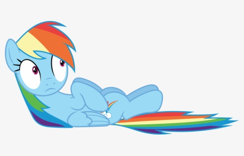 Mlp Rainbow Dash Scared - Mlp Vector Rainbow Dash , Free Transparent ...
