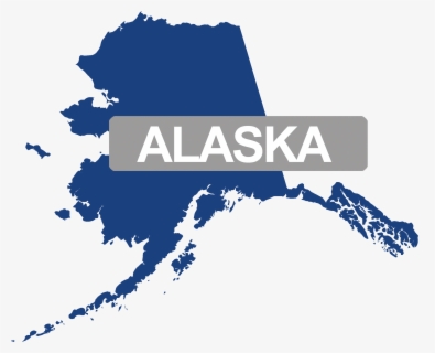 Transparent Alaska Clipart - Alaska State Outline Transparent , Free ...