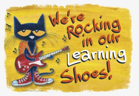 Pete The Cat Rocking In My School Shoes Clipart Abeoncliparts - Rocking ...