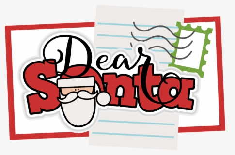 Bunny Writing A Letter To Santa , Free Transparent Clipart - ClipartKey