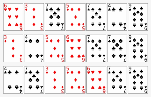 Playing Cards Clipart Blank - Sorting Playing Cards Algorithm , Free ...