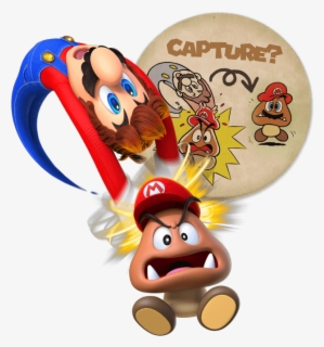 Transparent Cappy Png - Super Mario Odyssey Capture , Free Transparent ...