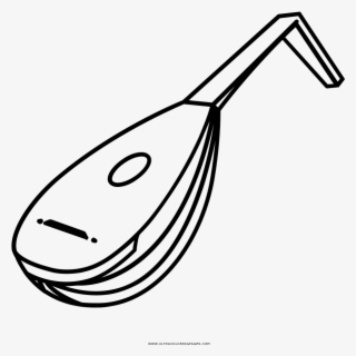 Lute Coloring , Free Transparent Clipart - ClipartKey