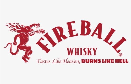 Fireball Whiskey Png - Fireball Cinnamon Whisky 200ml , Free ...