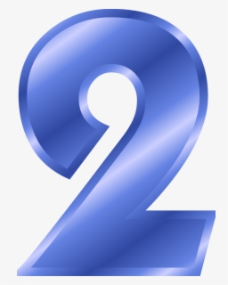 Colorful Number Two Transparent Png Clip Art Image - Transparent ...