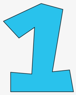 Free Number One Clip Art with No Background - ClipartKey