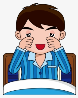 Download Wake Up At 6am Cartoon Clipart , Png Download - Awake Asleep ...