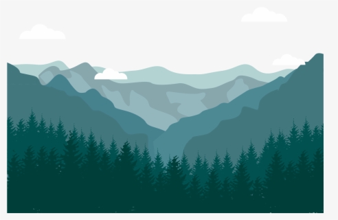 Mountain Range Transparent Background - Transparent Background Mountain ...
