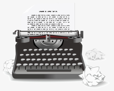Free Typewriter Clip Art with No Background - ClipartKey