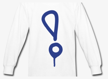 Exclamation Mark Symbol Unisex Graffiti Paint Splatter - Long-sleeved T ...